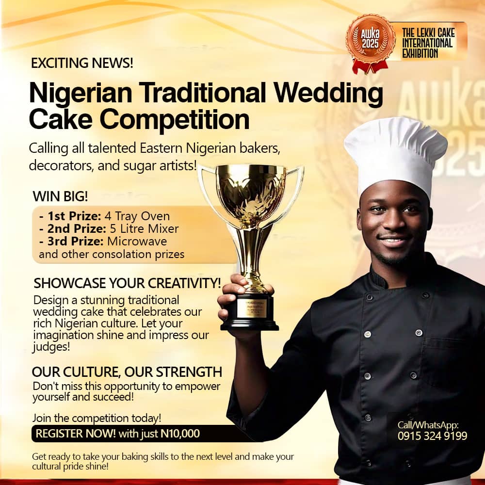 NIGERIAN TRADITIONAL WEDDING CAKE COMPETITION - Lekki Cake ...